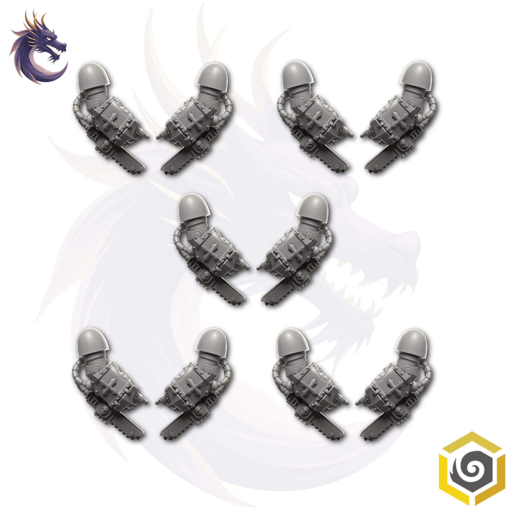 Eternal Crusaders Terminator Chain Fists – CT Miniatures UK