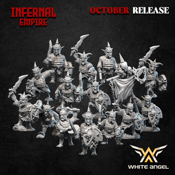 Infernal Goblin | Infernal Empire | White Angel Miniatures – CT ...