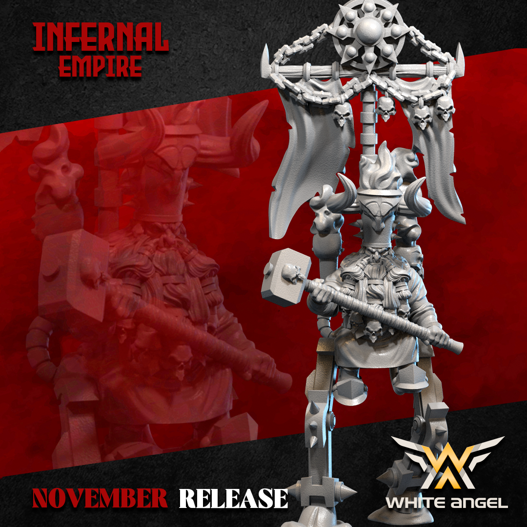 Infernal Great Engineer | Infernal Empire | White Angel Miniatures – CT ...