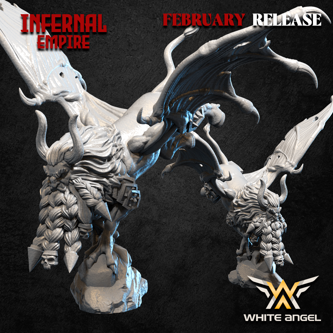 Infernal God | Infernal Empire | White Angel Miniatures – CT Miniatures UK