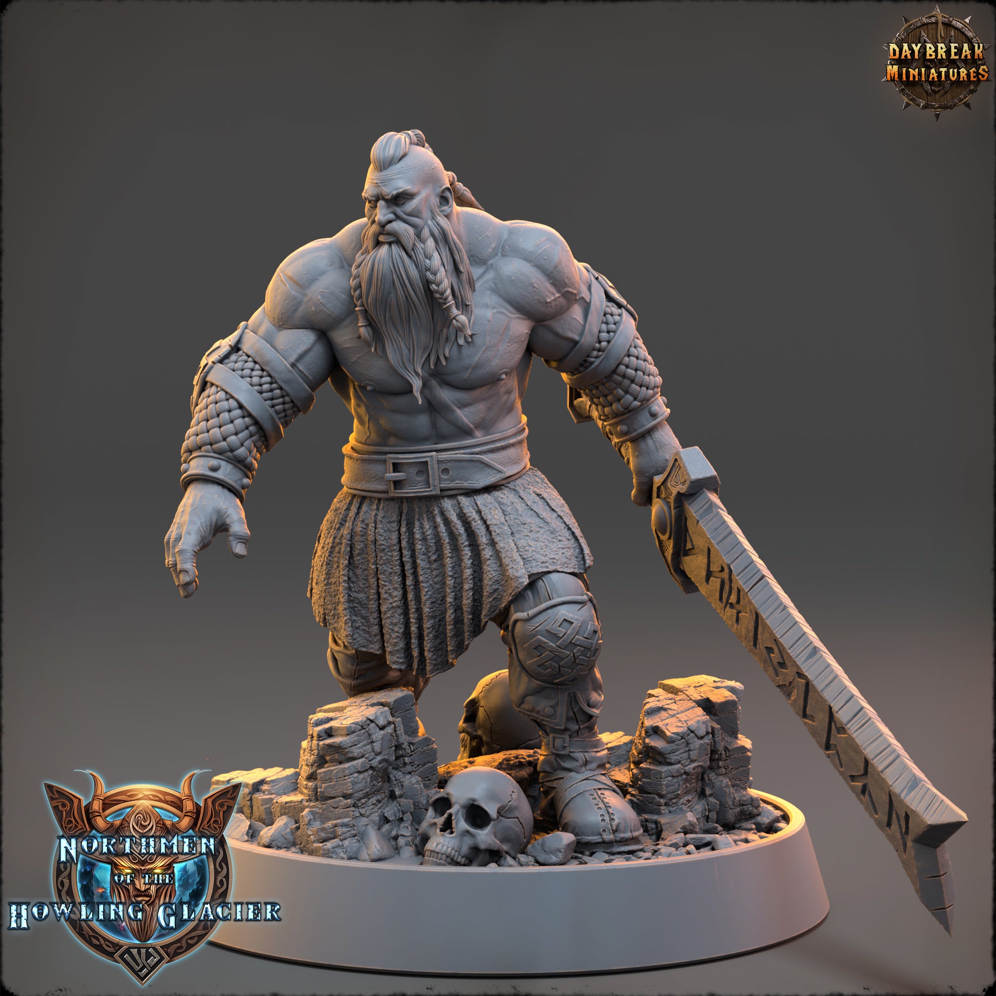 Rogur Red - Northmen of the Howling Glacier - CT Miniatures UK